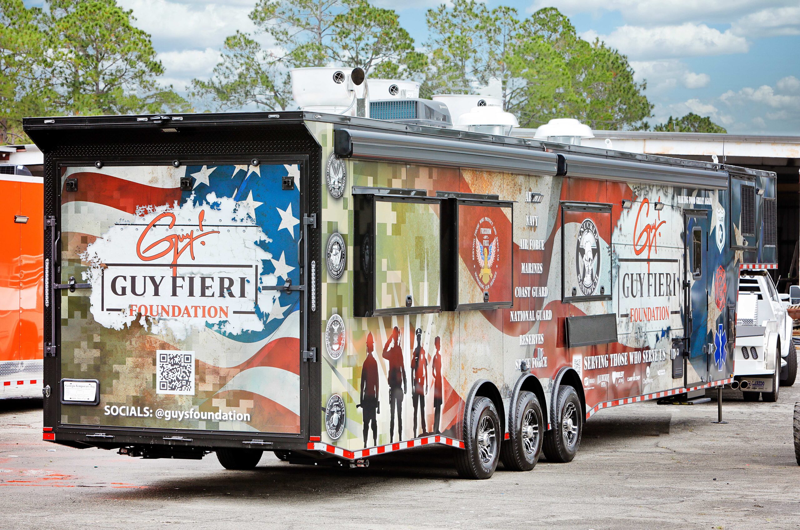 Serving First Responders With The Guy Fieri Foundation - SDG Trailers